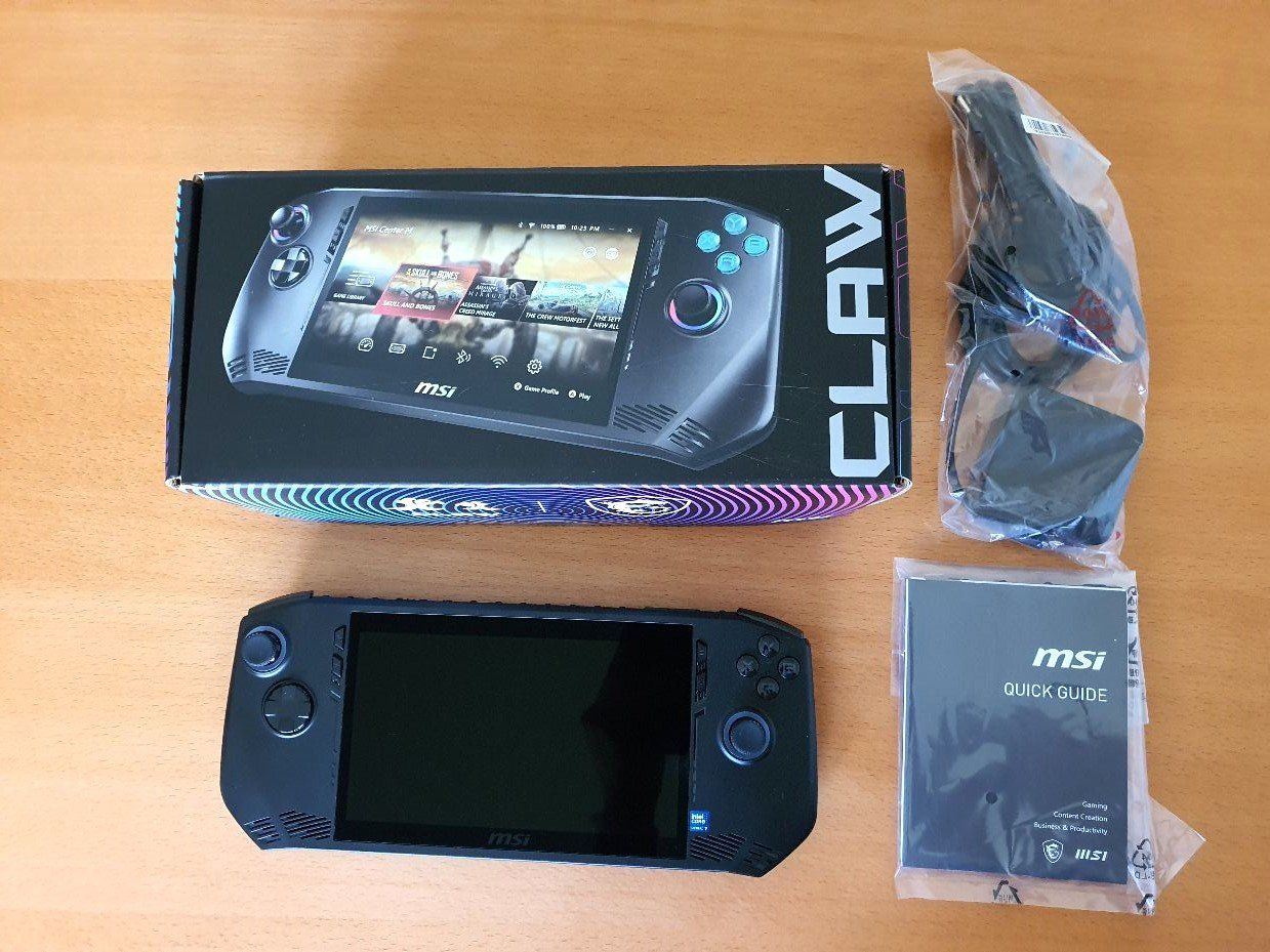 MSI CLAW A1M - 225CH - 16GB - 1TB - Core Ultra 7 (Neu und ...