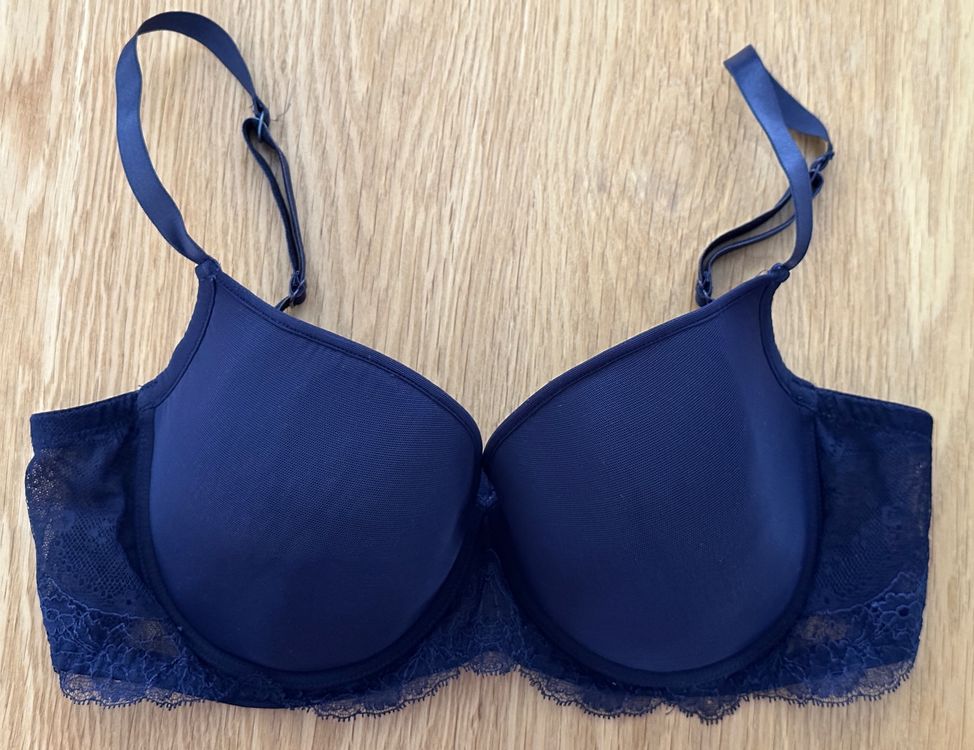 La Perla BH Gr.80C Unterwäsche Spitze Dunkelblau Damen | Kaufen auf Ricardo