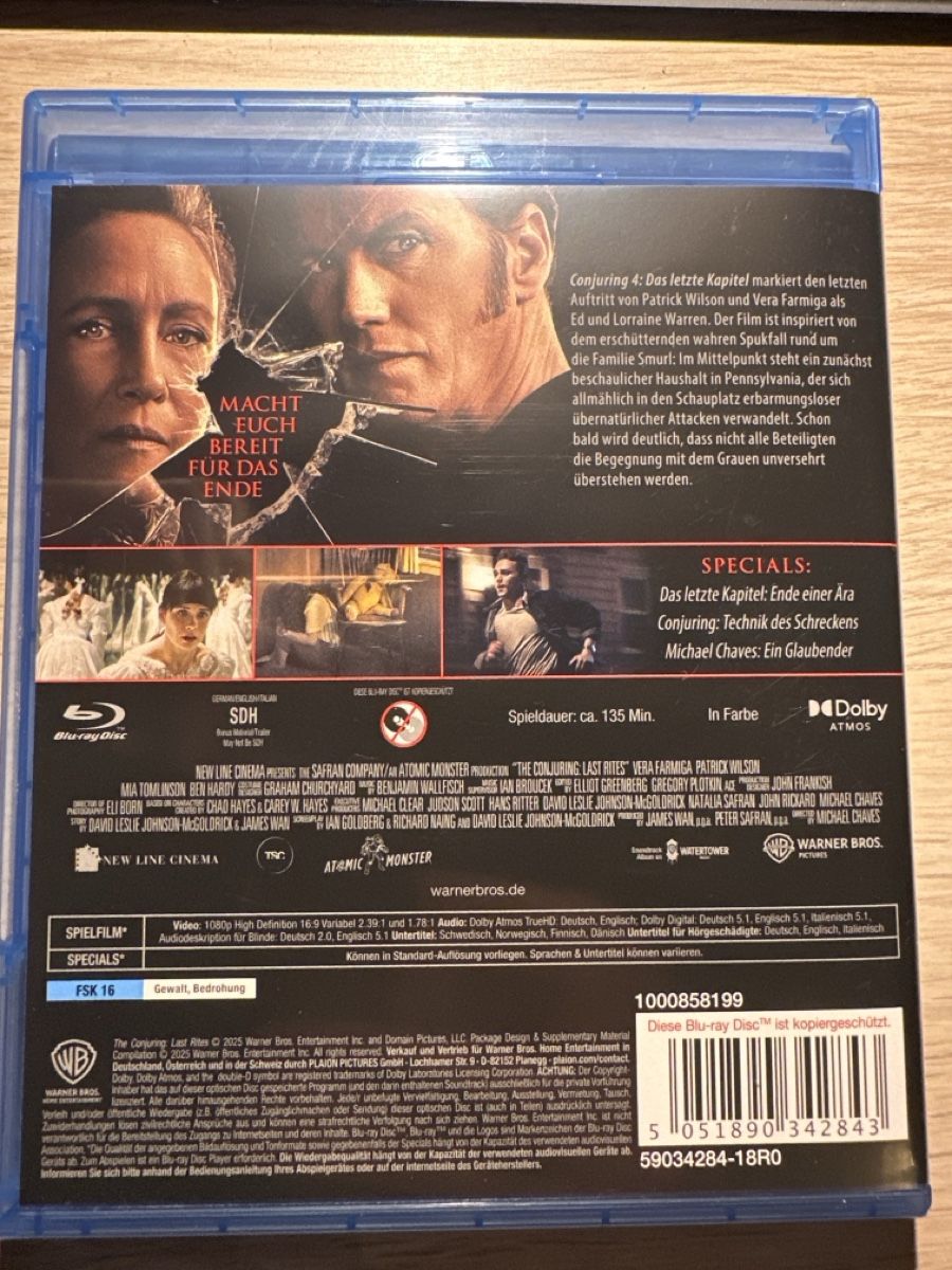 Conjuring 4 - Das letzte Kapitel (Blu-ray) Top Zustand (Gebraucht) in ...