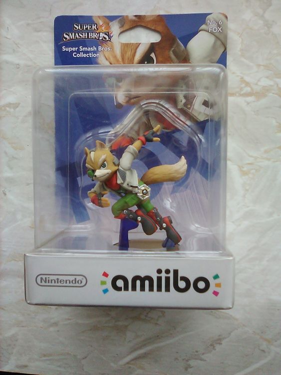 Amiibo Fox No. 6 Super Smash Bros. Collection Neu und OVP | Kaufen auf Ricardo
