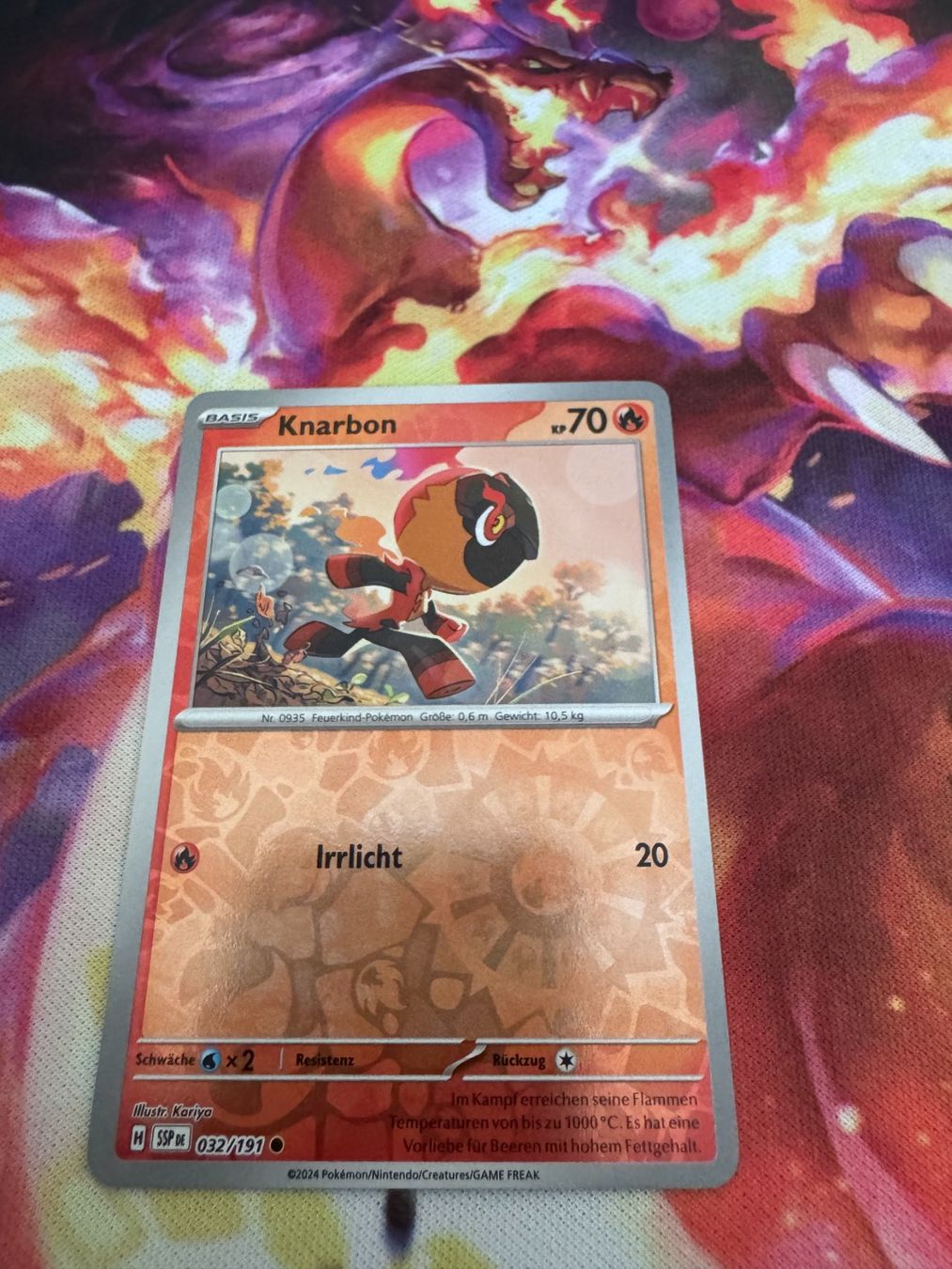 Knarbon (SSP 032) / Reverse Holo / Stürmische Funken (Neu (gemäss ...