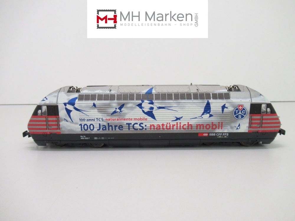 Roco 43754 E-Lok Re 460 "100 Jahre TCS" DC Analog H0 (D'occasion) à ...