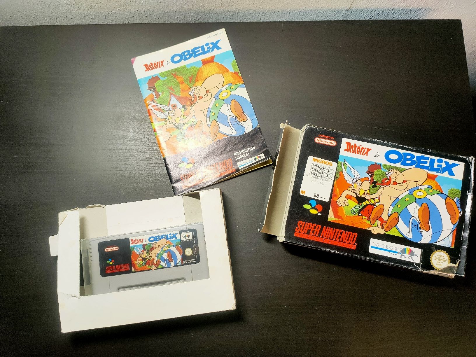 Super Nintendo SNES – Asterix & Obelix – OVP + Modul (Gebraucht) in ...