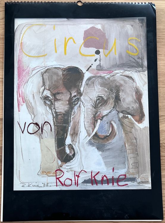 Circus von Rolf Knie Kalender 1988 | Kaufen auf Ricardo