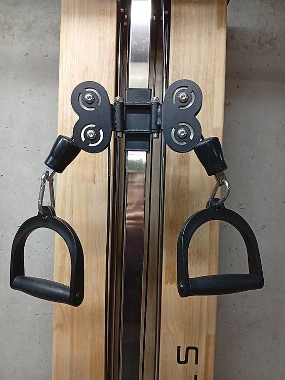 Fitness-Seilzugturm aus Eichenholz Premium Gerät (Gebraucht) in ...