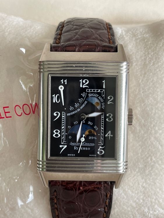Jaeger-Lecoultre Reverso Sun-Moon White Gold 18Ct (D'occasion) à ...