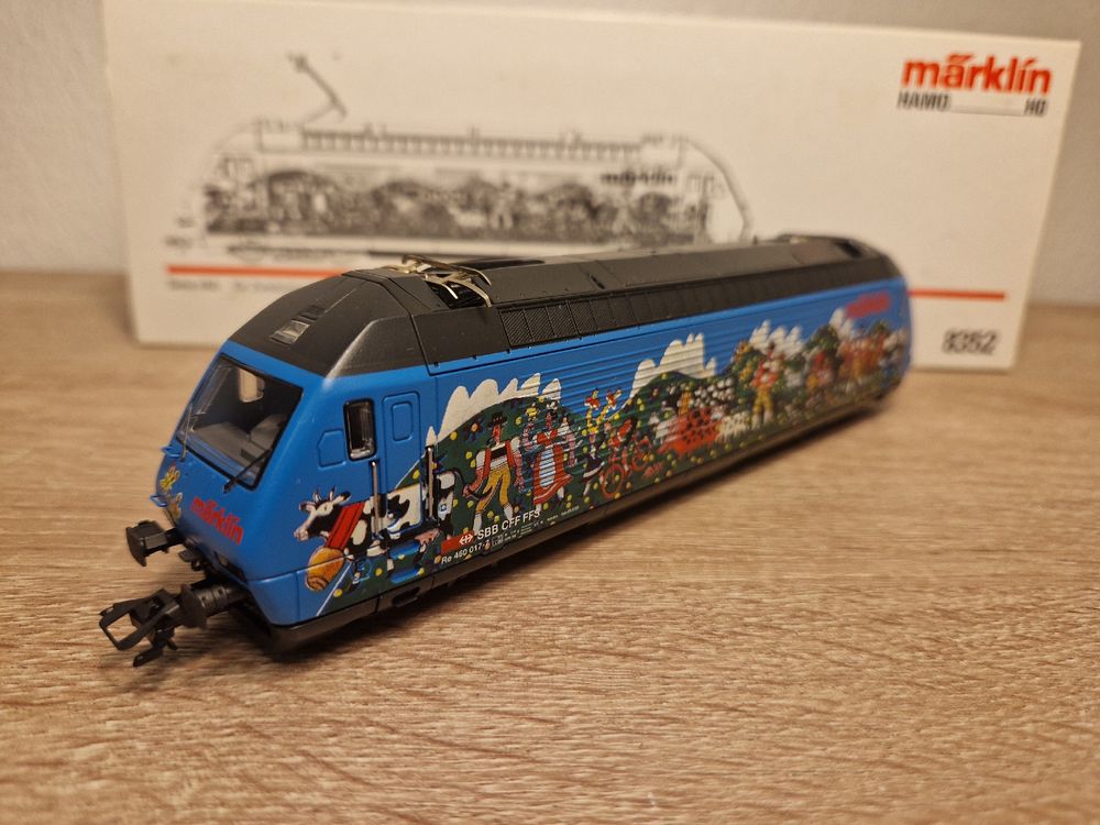 Märklin Hamo 8352 E-Lok Re 460 SBB (D'occasion) à St-Aubin-Sauges pour ...
