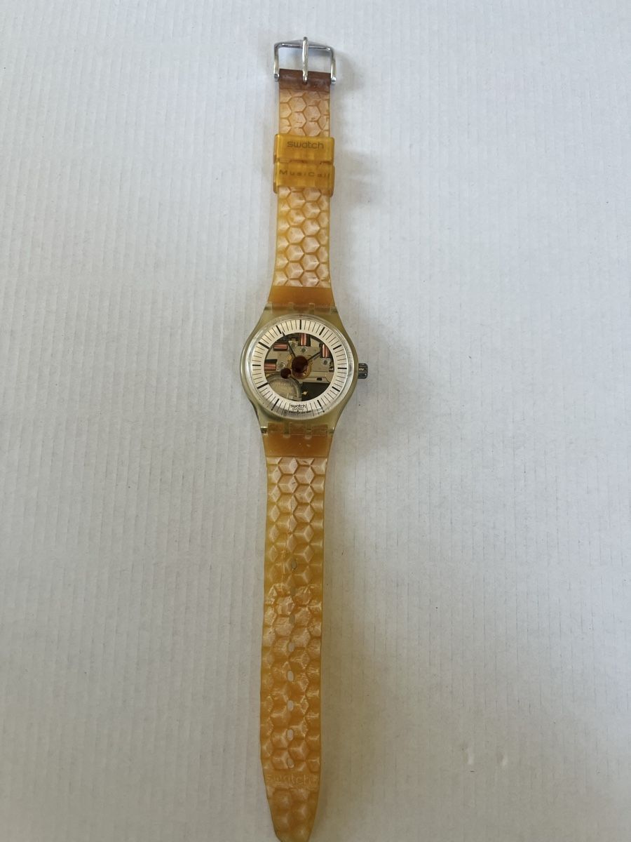 Swatch Musical Pack SLZ106 „Peter Gabriel’s Adam“ – 1993 (Gebraucht) in Zürich für CHF 20 – mit ...