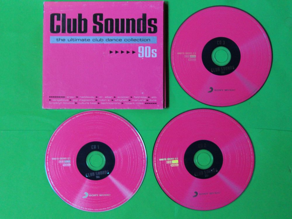 Club Sounds 90s Volume 1 3CD | Kaufen auf Ricardo