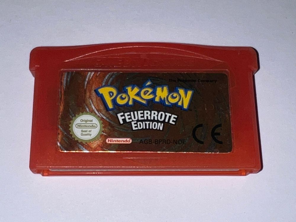 GBA Spiel - Pokémon Feuerrote Edition / Pokémon Feuerrot (Gebraucht) in ...