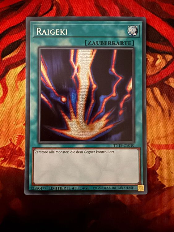 Yu-Gi-Oh! Raigeki / TN19-DE010 / Secret Rare (Neu (gemäss Beschreibung ...