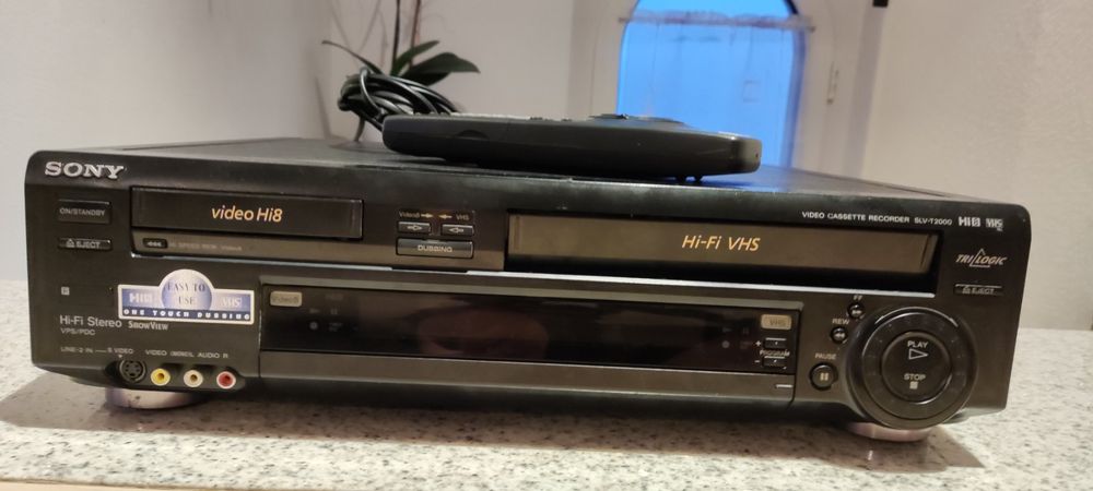 Video Hi8 & VHS Videorecorder SLV-T2000 von SONY (Gebraucht) in ...