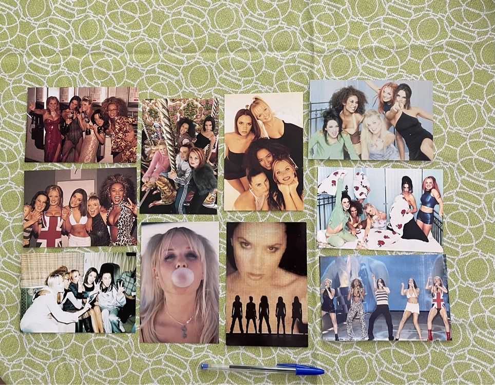SPICE GIRLS 10 Stk. Schöne alte Fotos. Postkarten? 15x10 cm. (Gebraucht ...