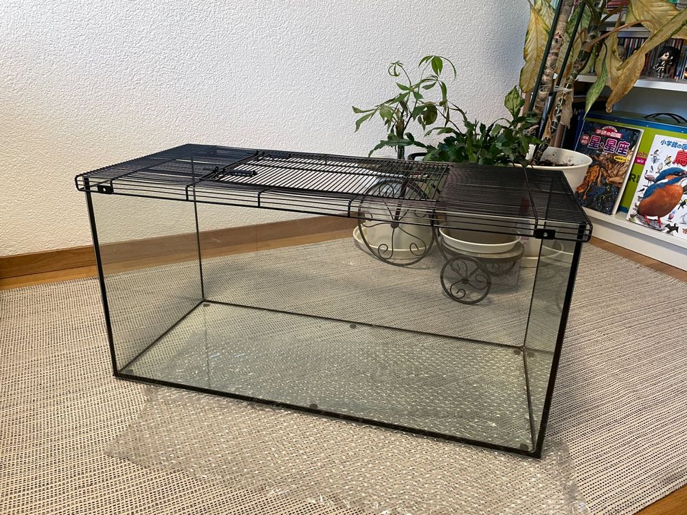 Kleintier Nager Hamster Aquarium Terrarium mit Abdeckung | Kaufen auf ...