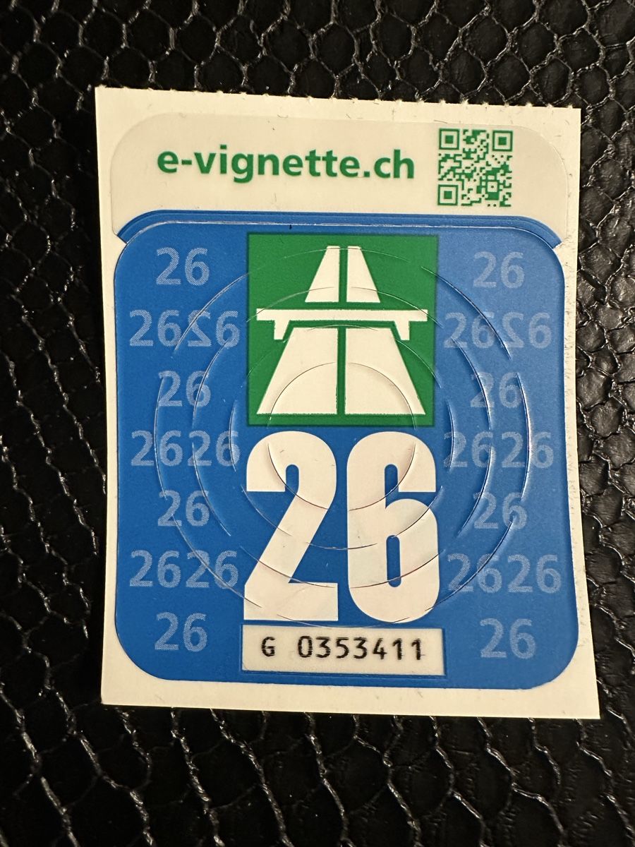 Aktuelle Autobahnvignette 2026 (Neu und originalverpackt) in Wettswil ...