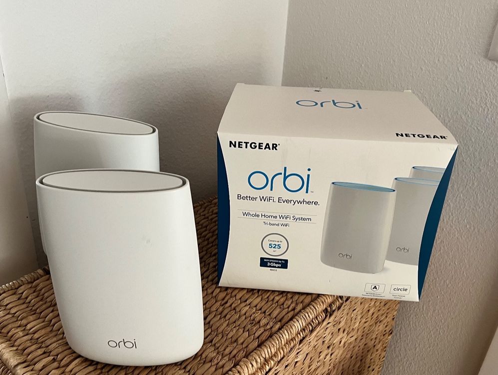 Netgear Orbi Whole Home WIFI System - Router + 4 Satelliten (Neu ...