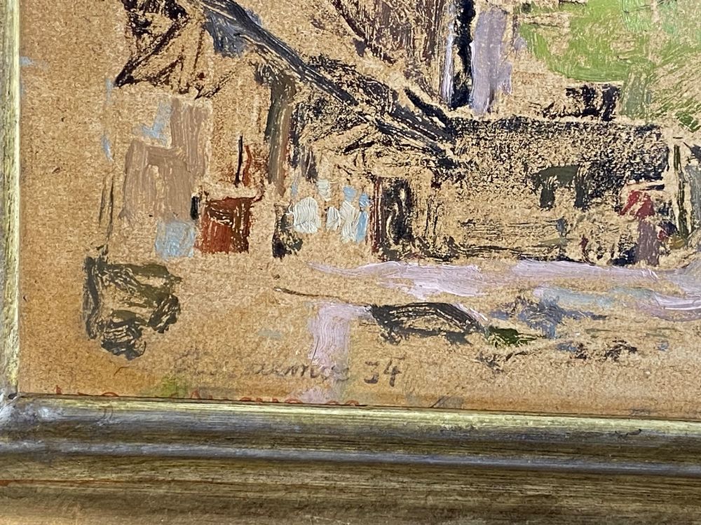 Leo KALMUS (1904-1986) Tableaux peinture sur panneaux | Kaufen auf Ricardo