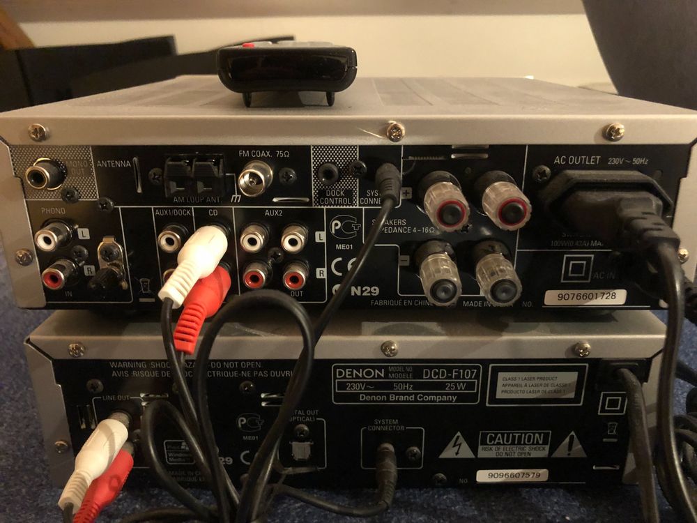 Kompaktstereoanlage Denon DRA-F107 mit DCD-F107 (Gebraucht) in Adlikon für CHF 130 – nur ...