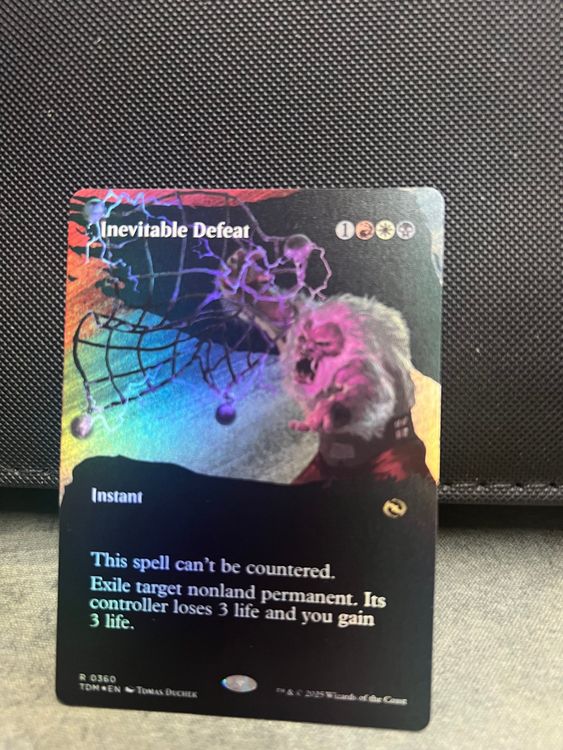 Magic Karte - Inevitable Defeat (Foil) Tarkir: Dragonstorm (Neu (gemäss ...