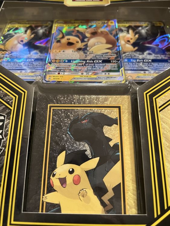 Pokémon Tag Team Pikachu & Zekrom GX Box English (Neu und ...