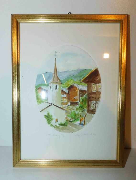 Neue Fundschätze Kunst Aquarell signiert Zeichnung (Gebraucht) in Sursee für CHF 8 – mit ...