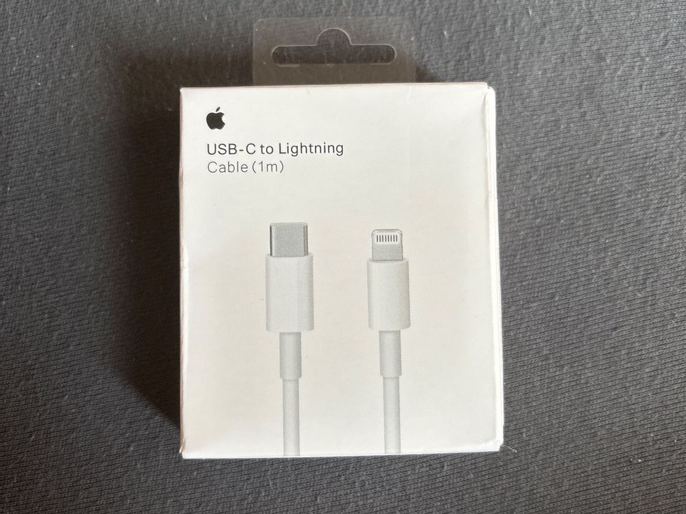 Apple USB-C to Lightning Ladekabel 1m Original (Neu und ...