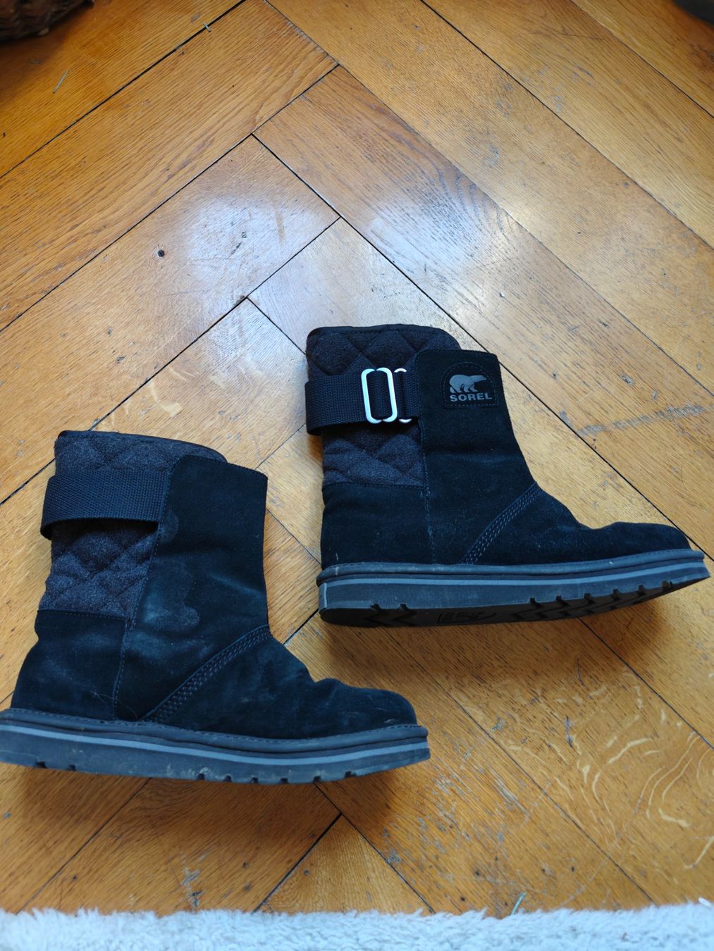 Sorel Newbie Black Grill Après ski slip on snow Boot 39.5 (Gebraucht ...