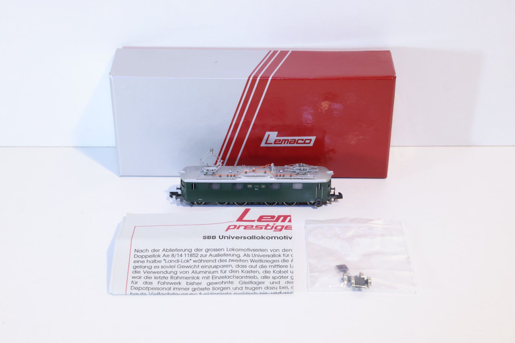 SBB Ae 4/6 10810 Lemaco 009/1 N - lesen! (Neu (gemäss Beschreibung)) in ...