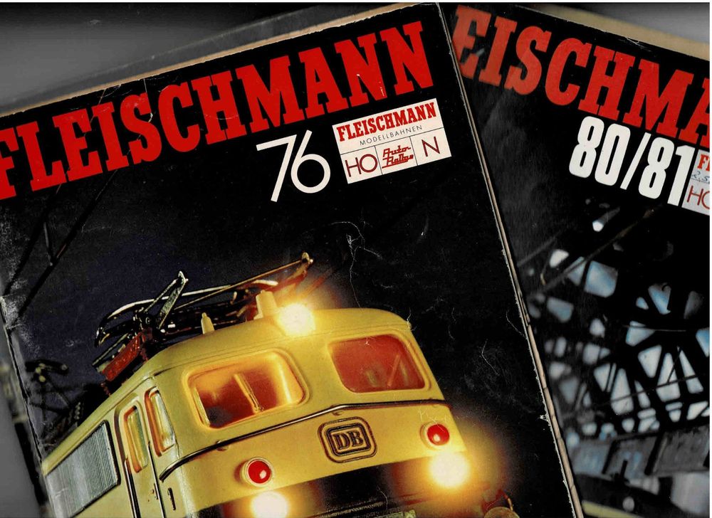 4 alte Fleischmann Kataloge 76 bis 80 (Gebraucht) in Sulz AG für CHF 8 – mit Lieferung auf ...