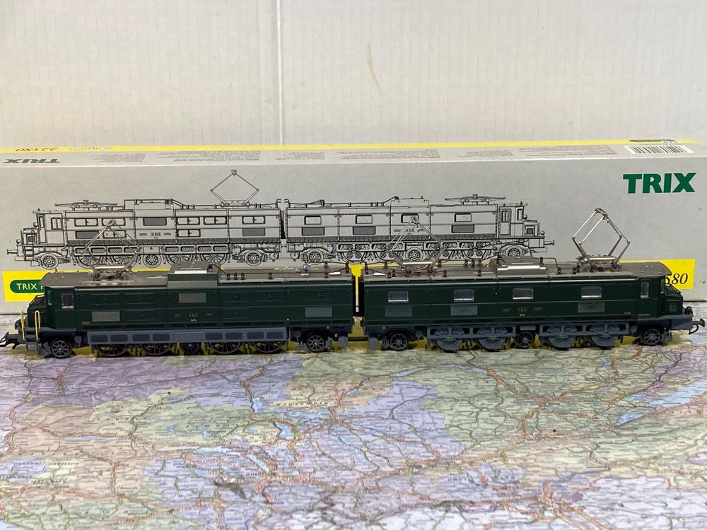 Trix SBB Ae 8/14 150 Jahre Schweizer Bahnen HO ESU 5 LED (Gebraucht) in ...