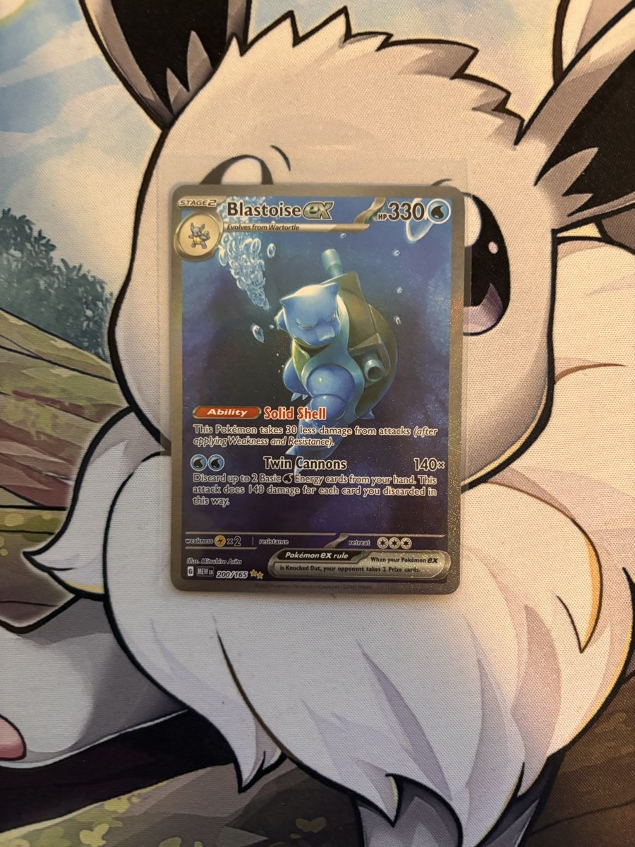 Blastoise EX SIR (MEW 200) Pokemon Karte (Gebraucht) in Regensdorf für ...