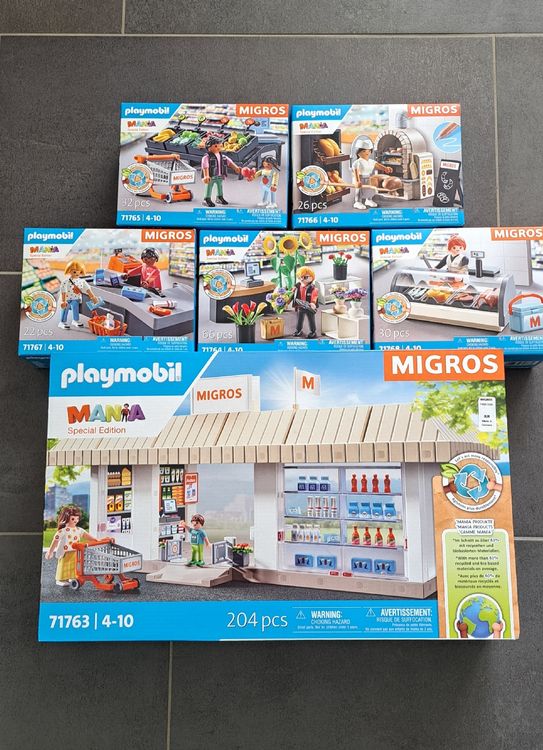 Playmobile Migros Mania Komplett Set | Kaufen auf Ricardo