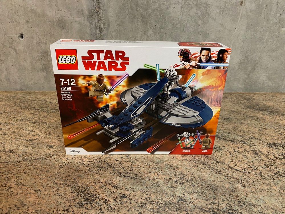 -LEGO-75199-STAR WARS-GENERAL GRIEVOUS SPEEDER (Neu (gemäss ...