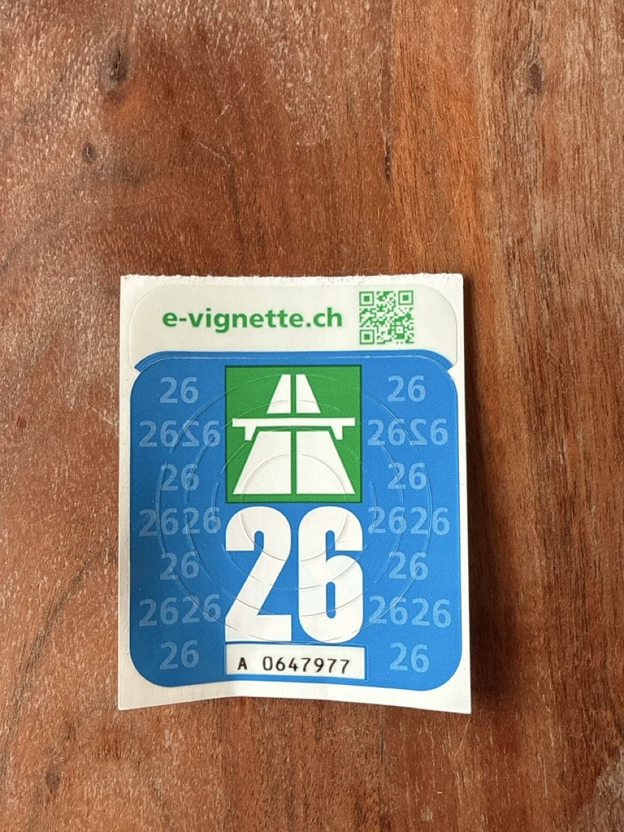 Autobahn Vignette 2026, E-Vignette, gültig, Top Zustand (Neu und ...