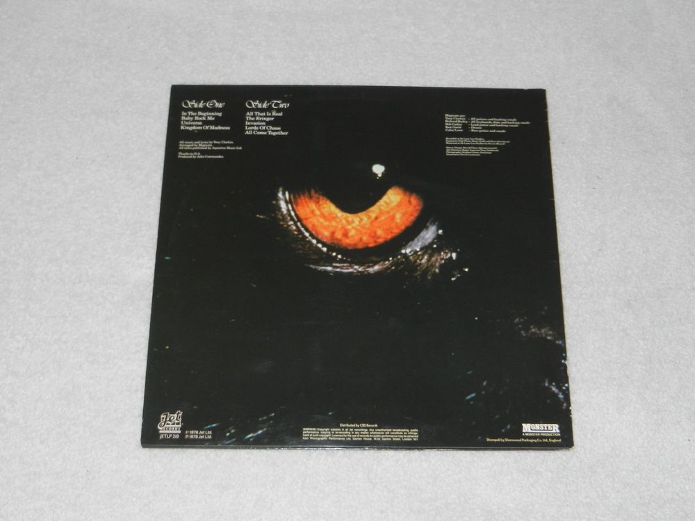 LP MAGNUM - KINGDOM OF MADNESS / 1978 UK 1ST. /TOP-ZUST.vg++ (Gebraucht ...