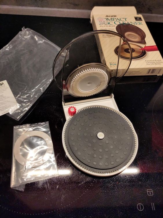 ALLSOP Compact Disc Cleaner – Vintage ’90s (Neu (gemäss Beschreibung ...