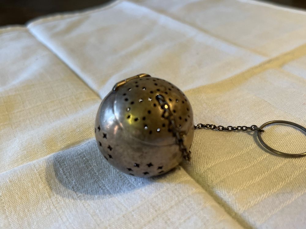 Kleines altes Tee Ei Teaball Silber 925 | Kaufen auf Ricardo