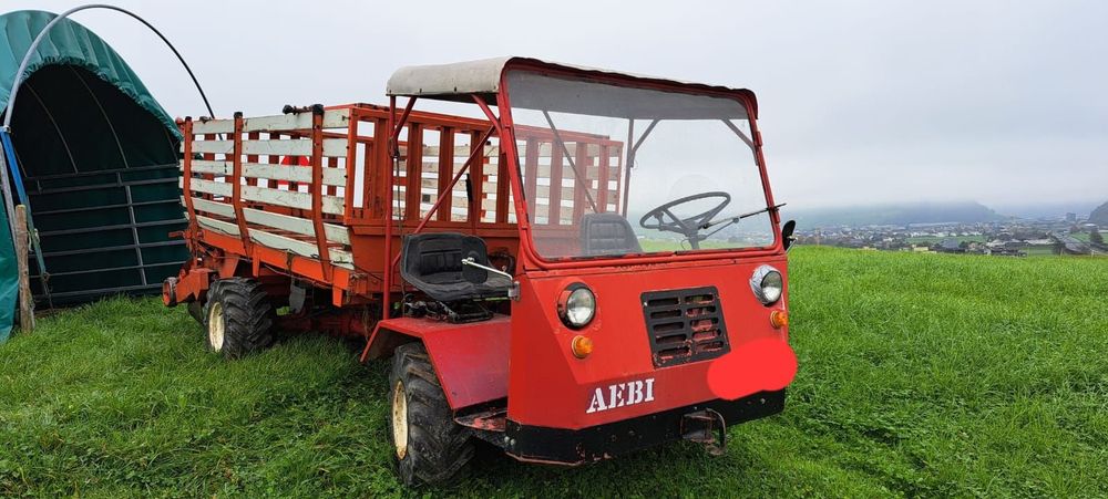 Aebi Transporter TP 20 mit Ladegerät (Gebraucht) in Hochdorf für CHF ...