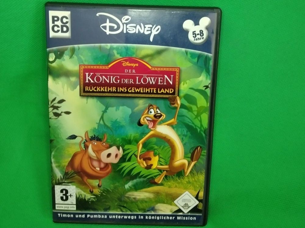 Computerspiel CD-ROM: Der König der Löwen. Alter 5 - 8 Jahre (Neu ...