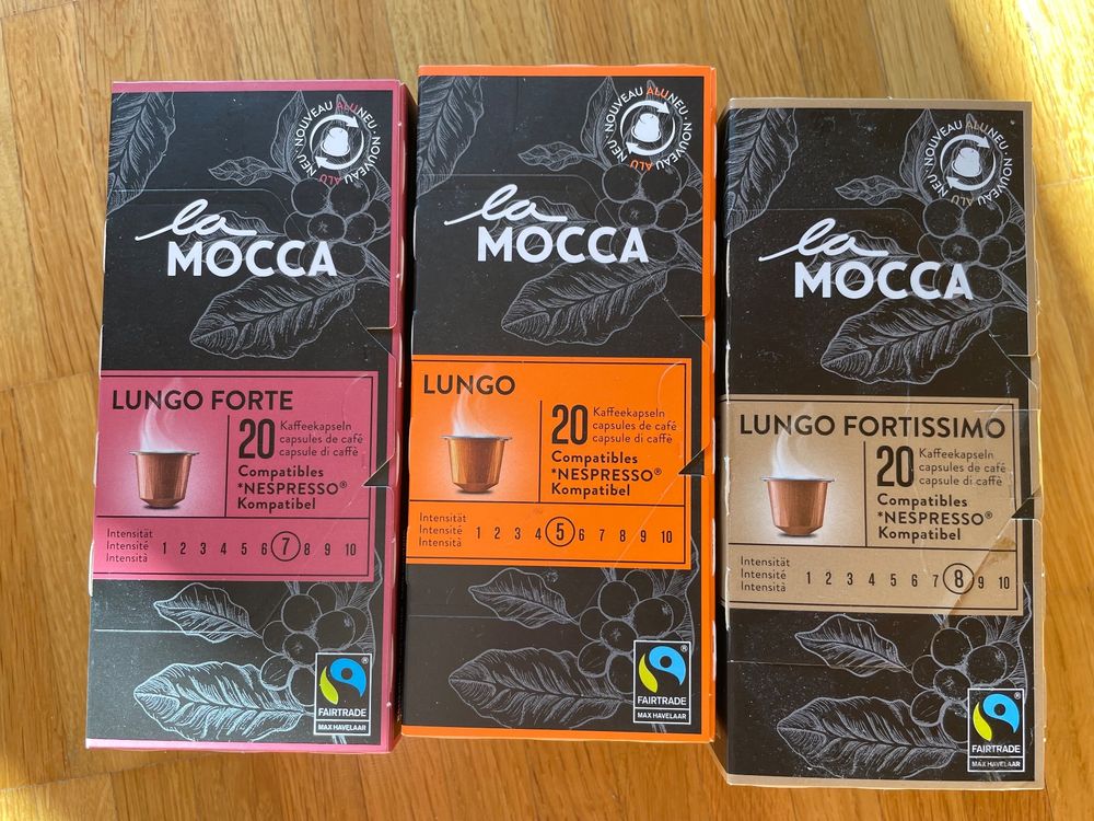 Nespresso kompatible Kaffeekapseln „La Mocca“ von Coop (Neu und ...