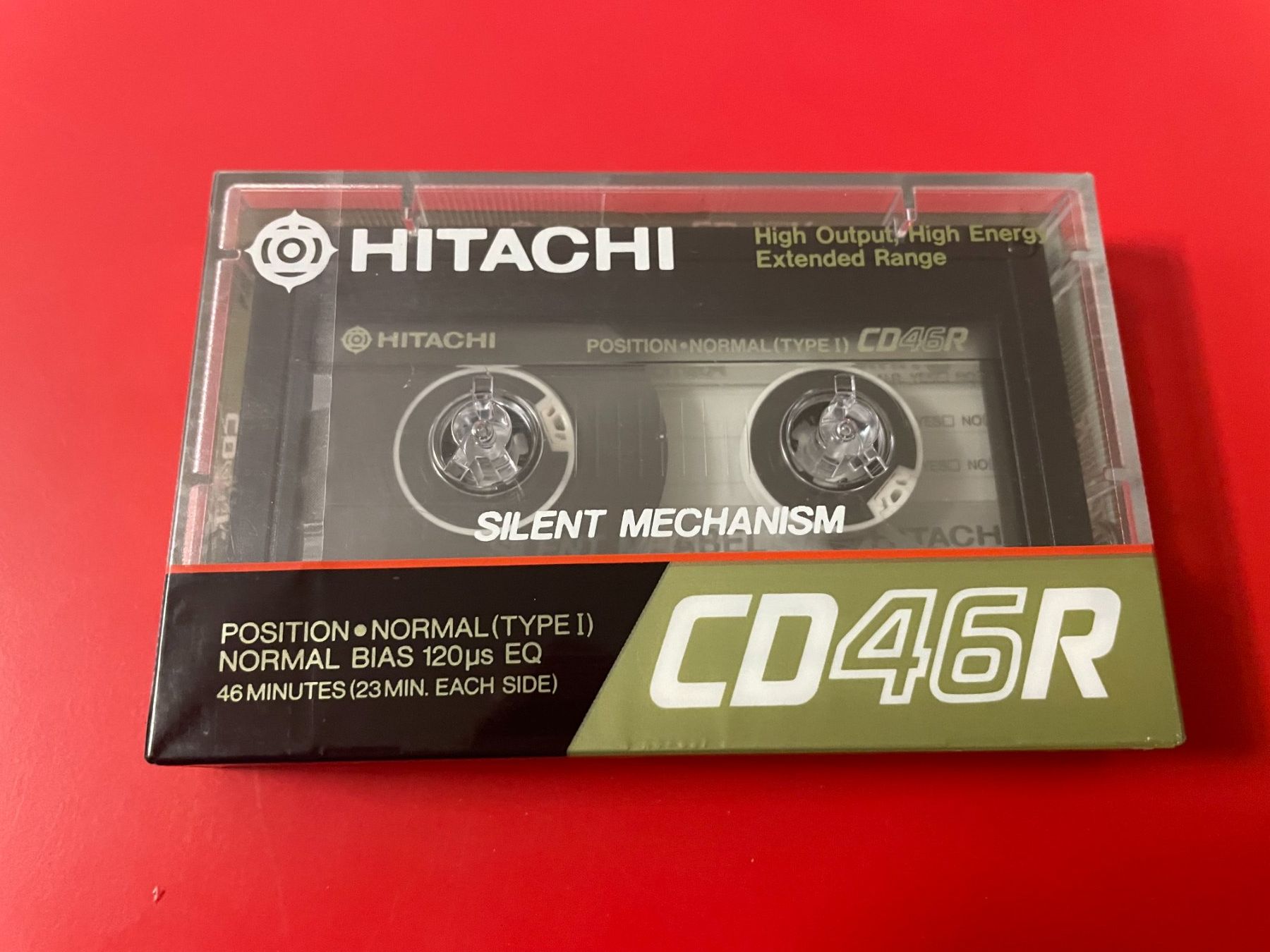 HITACHI CD-46R Audio Kassette extrem selten Originalzustand! (Neu und ...