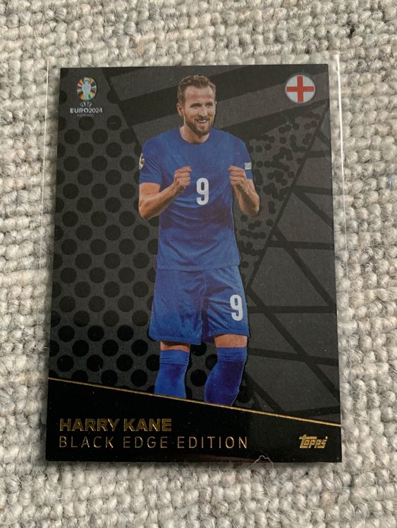 Harry Kane Black Edge Edition Topps Match Attax Euro 2024 (Neu (gemäss ...