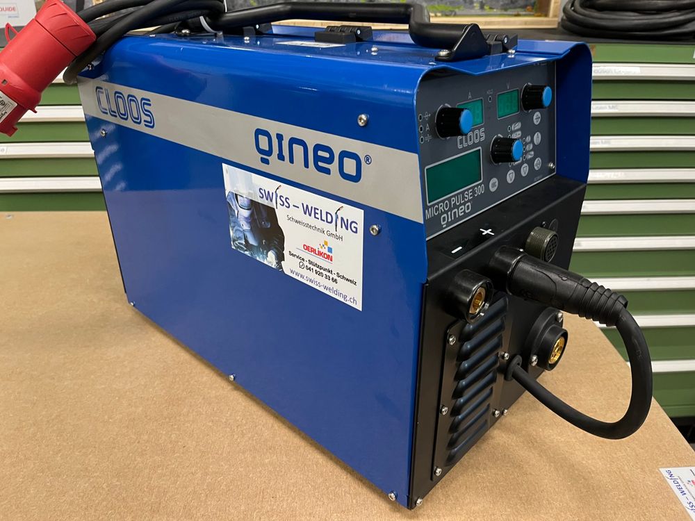 MAG Schweissanlage: Cloos Qineo Micro Pulse 300 (Gebraucht) in Sursee ...