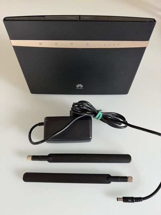 Huawei B525 mit 2 Antennen, 4G LTE Router, schwarz (Gebraucht) in ...