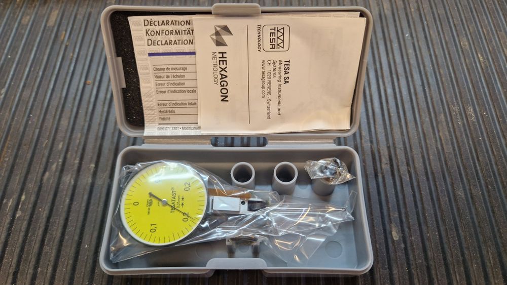 Neues Tesa Messtaster mit langem Fühlhebel (Neu und originalverpackt ...