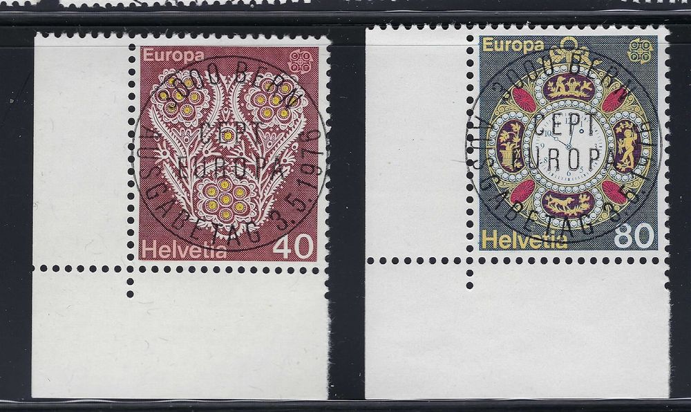 FWM Em ET: 576+577 Europa 1976, Vollstempel | Kaufen auf Ricardo