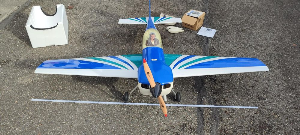 Cap 232 + Zenoah 45 Motor Flugfertig ohne Empfänger | Kaufen auf Ricardo