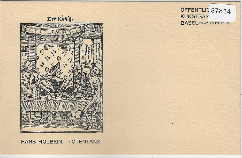 Basel - Hans Holbein - Totentanz - Der Künig | Kaufen auf Ricardo