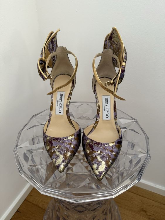 Scarpe col tacco Jimmy Choo 36 eleganti fiocco (Gebraucht) in Ludiano für CHF 100 – mit ...