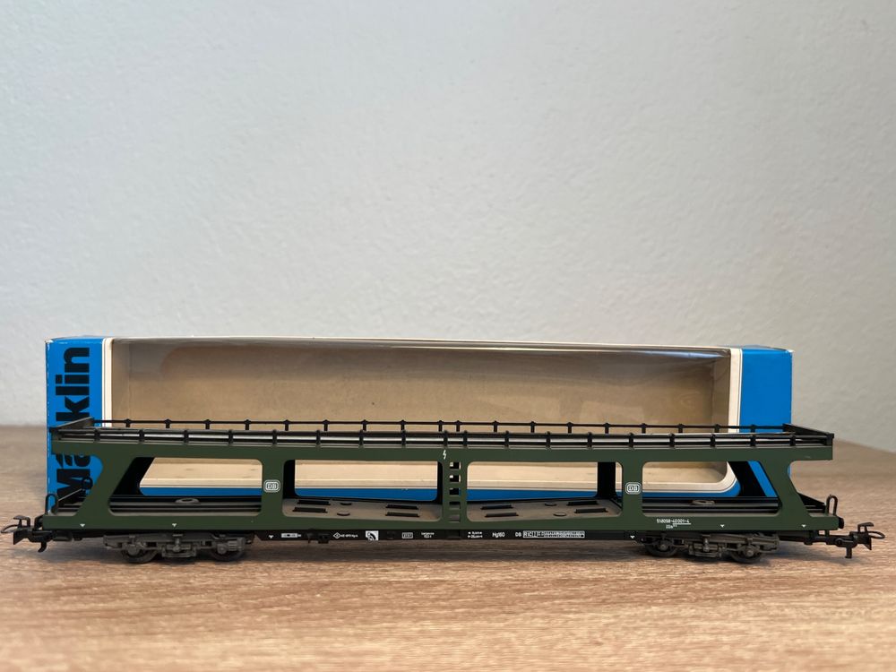 Märklin 4074 Autotransportwagen DB H0 OVP (1) | Kaufen auf Ricardo